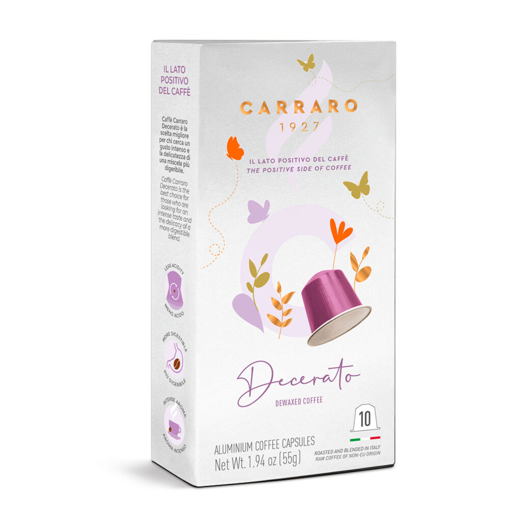 Capsulas de Café Carraro Decerato Nespresso 10u - MISTO